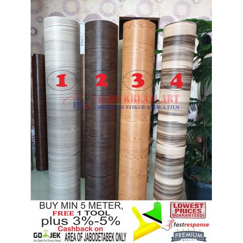 Jual STIKER MOTIF KAYU SERAT 3D MARMER WALLSTICKER STICKER WOOD PVC ...