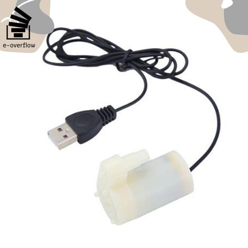 Jual Pompa Air Celup DC 5V USB Cable Water Pump Mute Submersible - Kab ...
