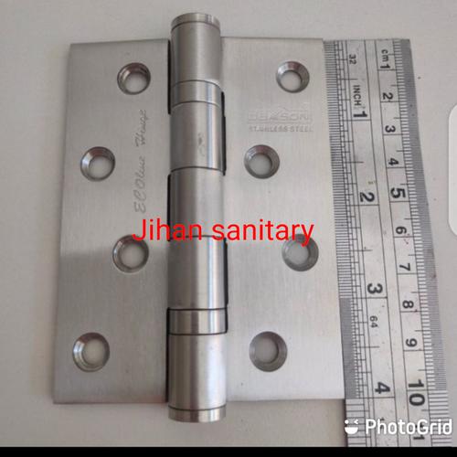 Jual Engsel dekson/engsel pintu 4 inchi 2 mm 2BB stainless - Jakarta ...