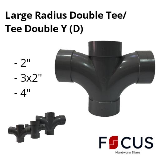 Jual Rucika Large Radius Double Tee/ Double TY (D) 2 3x2 4/ sambungan ...