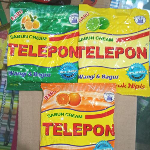 Jual sabun cream telepon 200gr - Kota Medan - jaya skb | Tokopedia