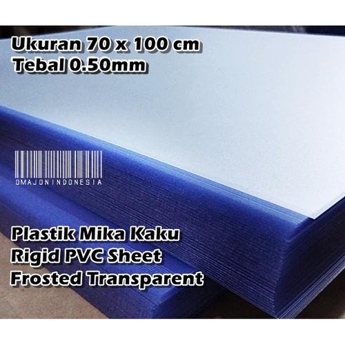 Jual Plastik Mika Kaku PP Cover Agenda Buram Doff 70 x 100 cm Tebal 0.50mm - Jakarta Pusat ...