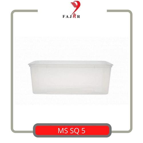 Jual Kotak Plastik Persegi 2270ml / Kotak Plastik / Kotak Makan - Kab ...
