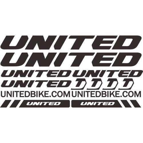 Jual cutting stiker/sticker sepeda united bike - Kab. Tangerang - rumah ...