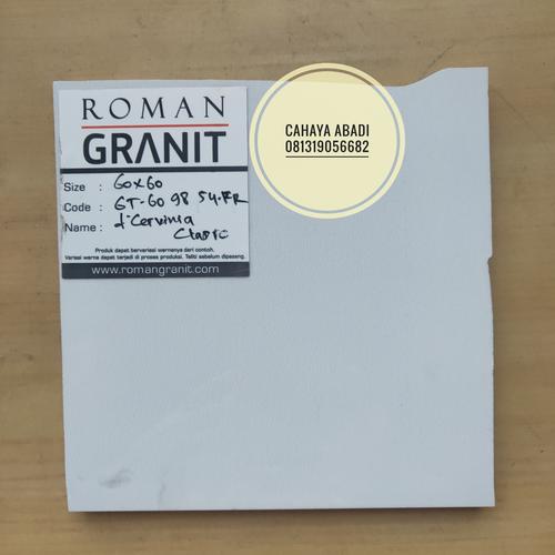 Jual ROMAN GRANIT dCERVINIA CLASSIC KW1 60X60CM 1.08METER per dus ...