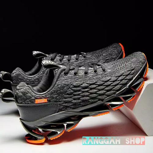 Jual SEPATU SNEAKERS PRIA LARI OLAHRAGA ORIGINAL - Hitam - Jakarta ...