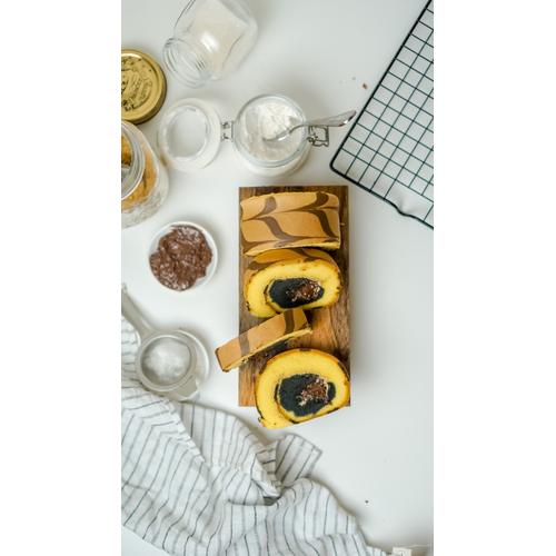 Jual BOLU GULUNG OVOMALTINE MOKA - ROTI TANIA (WISMAN/WIJSMAN ...
