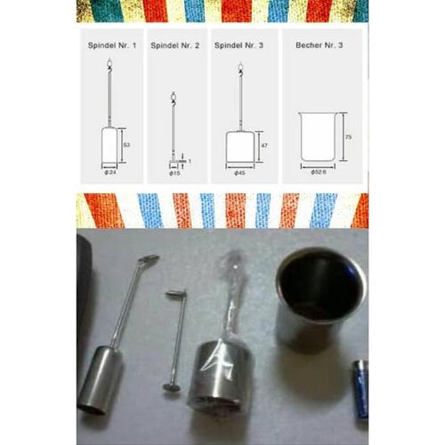 Jual Rotor spindle aksesoris Viscometer Rion VT-03/VT-04/VT-06 (Paket ...