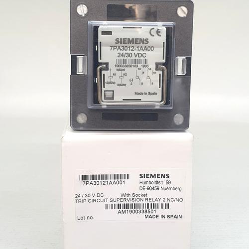 Jual Siemens 7PA3012-1AA00-1 24-30 VDC 2CO relay TCS - Kota Depok ...