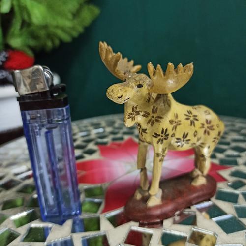 Jual Patung resin antik Rusa Kutub Reindeer buatan Candy design Norway ...