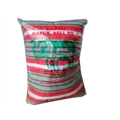 Jual Bantal Guling Kapuk Asli Cap GAJAH Padat Tebal Kamar Tidur Empuk ...