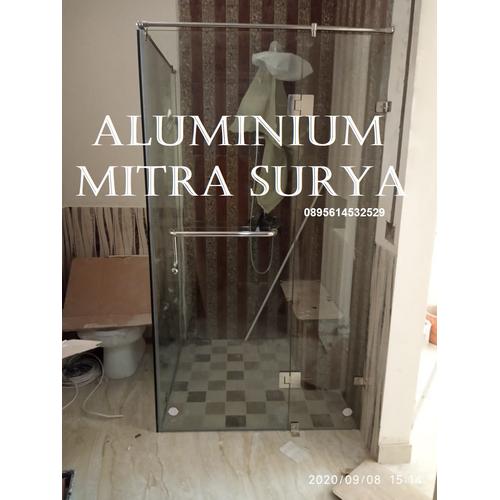 Jual Kaca Shower Kusen Partisi Kaca Pintu Kamar Mandi Pembatas TEMPER ...