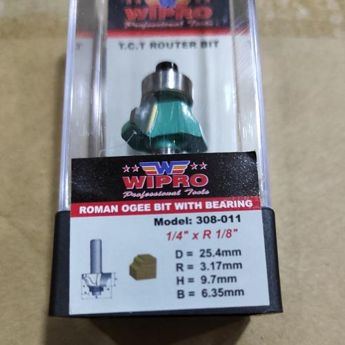Jual WIPRO Mata Profil ROMAN OGEE BIT 1/4" x 1/8" TCT Blade - Mata ...