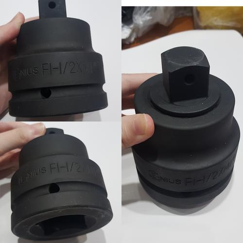 Jual Genius tools impact adapter sock F 1 1/2 x M 1 ' ( adaptor socket ...