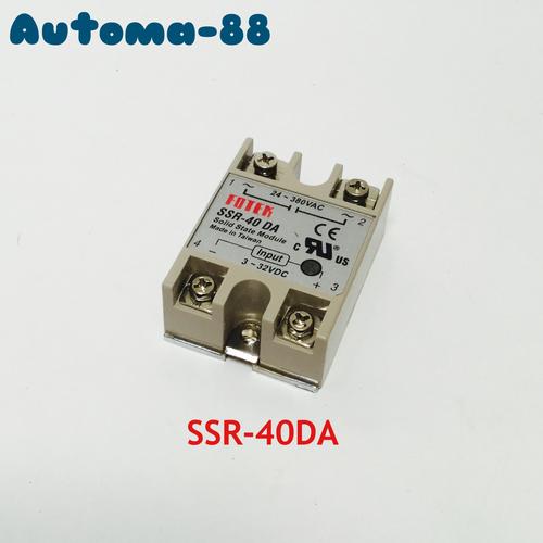 Jual SSR 40A SSR-40DA Solid State Relay DC-AC 220V Contact Relay SSR-40 ...