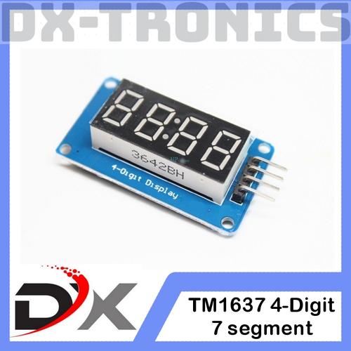 Jual TM1637 Seven Segment 7 Segment 4 Digit Display Module - Jakarta ...