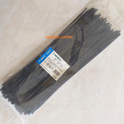 Jual Cable Ties 3,5 x 300 mm MASKO Hitam / Putih - Putih - Kota ...
