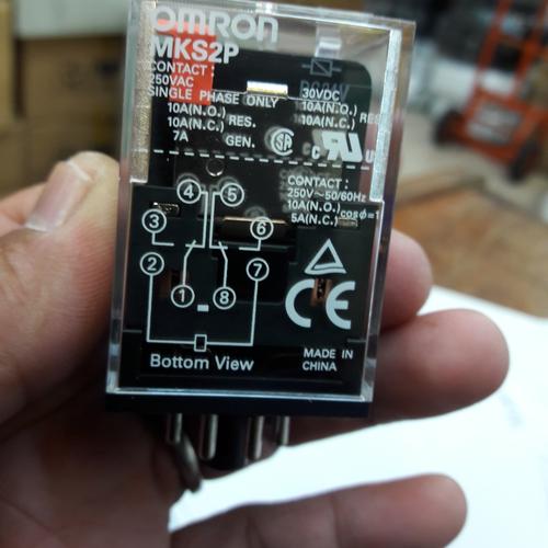 Jual relay mks2p /mk2p omron 12vdc 8pin asli no aspal - 24VDC - Jakarta ...