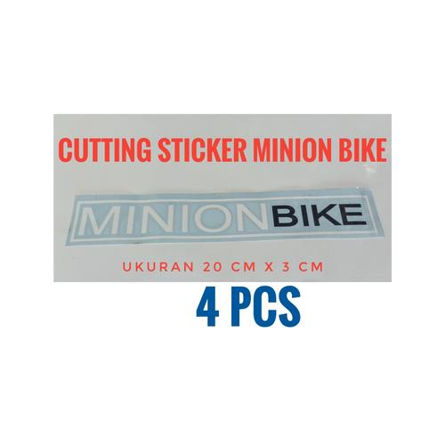 Jual Stiker Sepeda Minion Bike Cutting Sticker 4 pcs - Kota Yogyakarta ...