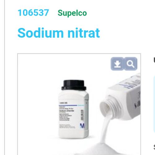 Jual Sodium Nitrate 106537. 500 G. Merck. Natrium Nitrate - Kota Bekasi ...