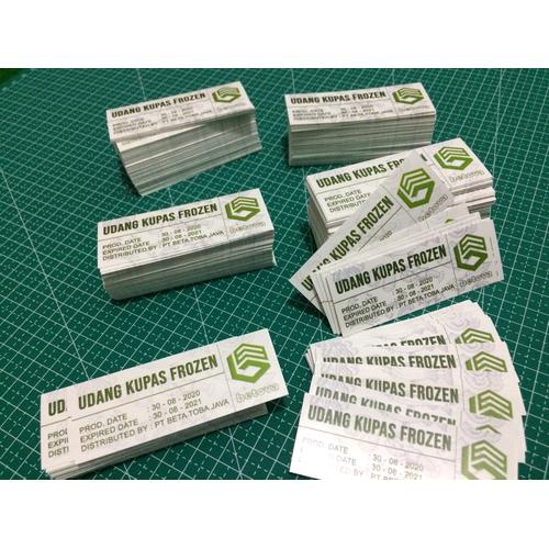 Jual Cetak Label Sticker Vinyl A3+ - Putih - Jakarta Timur - Soya ...