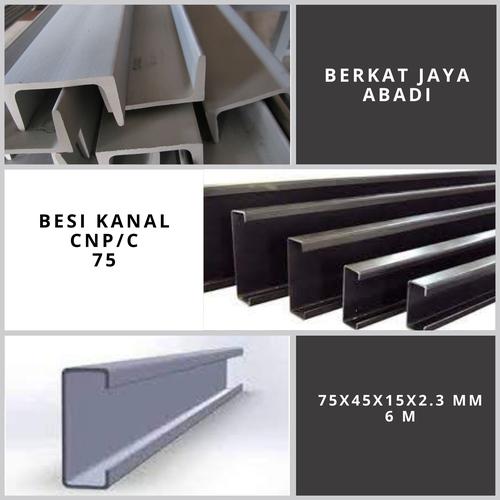 Jual Besi Kanal CNP / Besi Kanal C 75 / Balok Purlin / C channel - Kota ...