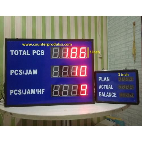 Jual Andon Display Digital Counter 7 segment 3 Inch - Kab. Bekasi - PC ...