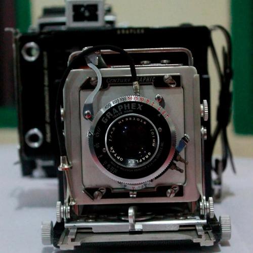 Jual Kamera Kuno, Sangat Unik dan antik GRAFLEX CENTURY GRAPHIC - Kota ...