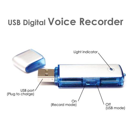 Jual Perekam Suara Flashdisk 8GB Audio Voice Recorder Flashdrive CC-08 ...
