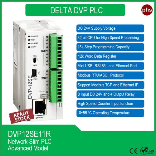 Jual DVP12SE11R DVP12SE11T DELTA DVP SE Series PLC - Kota Bogor - PLC ...