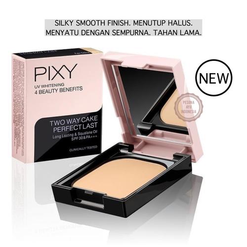 Promo PIXY UV Whitening Two Way Cake Perfect Last - TWC 03 FULLSIZE ...