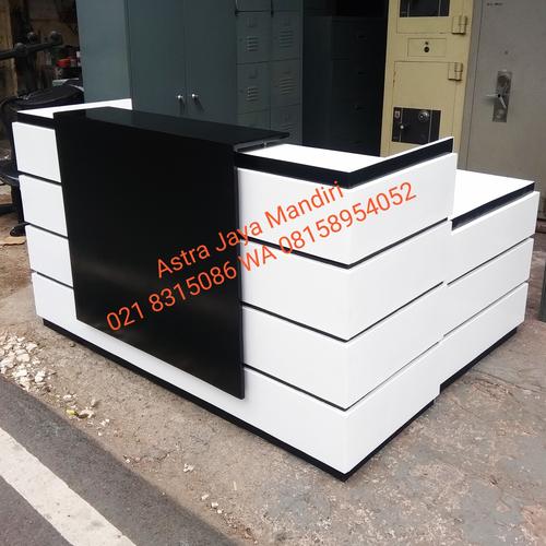 Jual Meja Counter Meja Front Office Furniture Custom New - Jakarta ...