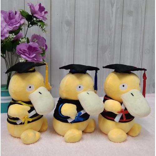 Jual Boneka Psyduck Toga 07'/19cm/boneka wisuda/Kado Wisuda/Boneka ...