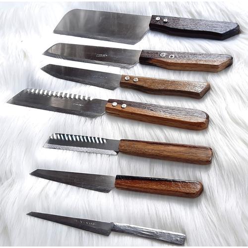 Jual Pisau Set 7 Pcs Promo - Pisau Dapur Daging Acar Seset Usus - Kab ...