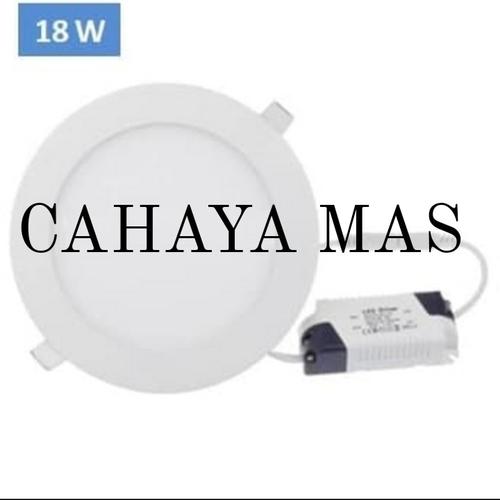 Jual LAMPU DOWNLIGHT PANEL LED 18 WATT INBOW 18W PLAFON 18WATT BULAT 18 ...