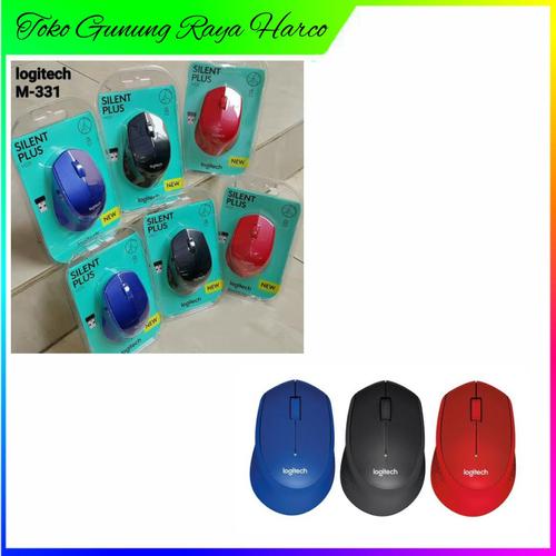 Jual Mouse wireless logitech M331 SILENT - Biru - Jakarta Pusat - TOKO ...