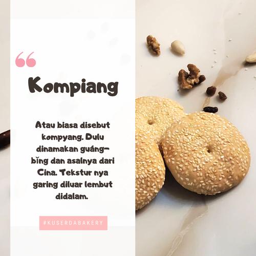 Jual roti kompiang - kompyang - enak - garing diluar lembut didalam ...
