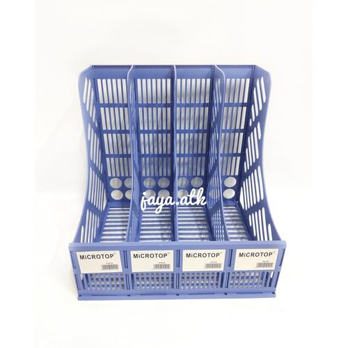 Jual BOX FILE PLASTIK BOKS FILE KERANJANG RAKIT 4 SUSUN BOX DOKUMEN 648 ...