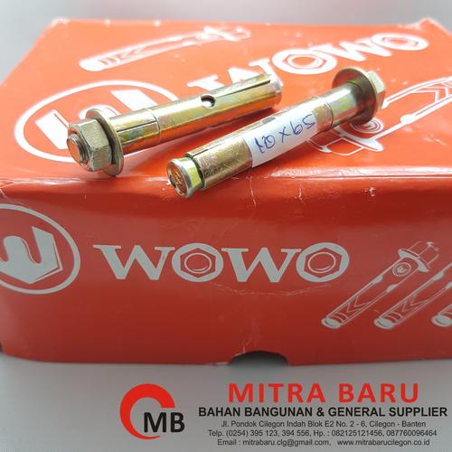 Jual Dynabolt WOWO EXPANSION BOLT - HEXAGON NUT - FISHER BESI - 8x40 ...