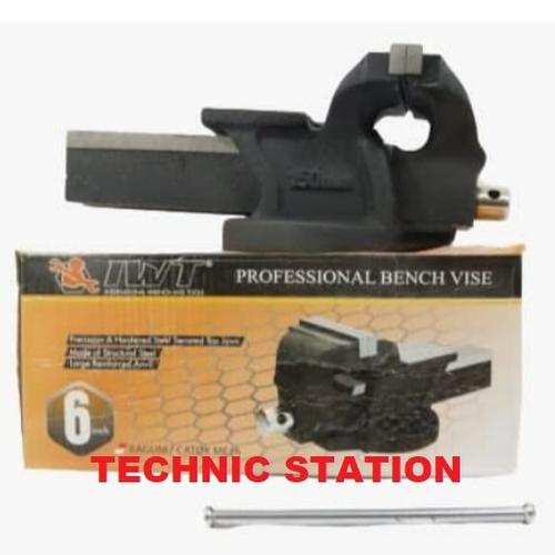 Jual IWT Japan Ragum Besi Catok Meja 6 inch / Bench Vise 6" - Jakarta ...