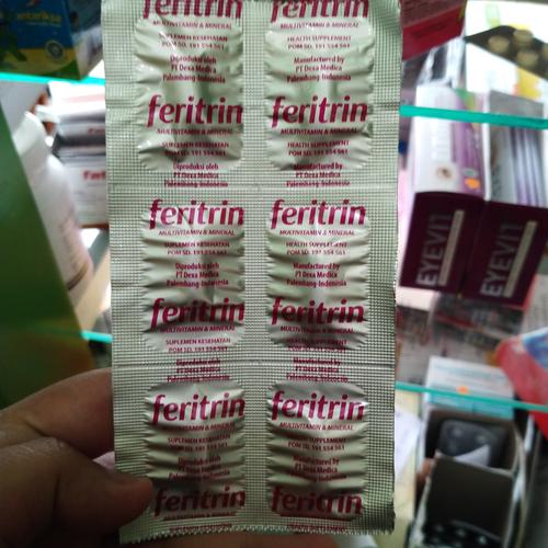 Jual feritrin multivitamin strip - Kota Depok - Toko Obat Afdhil ...