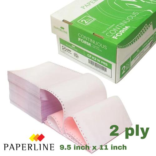 Jual Continuous Form 2 PLY NCR uk.9,5"x11" PRS kertas komputer ...