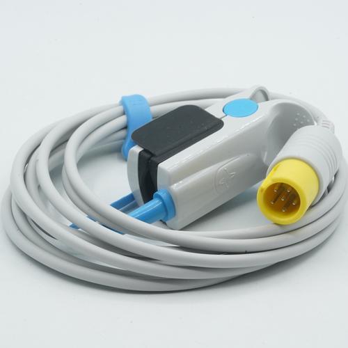 Jual Kabel SpO2 Cable Contect 6 Pin Sensor Adult Finger Clip - 4.004. ...