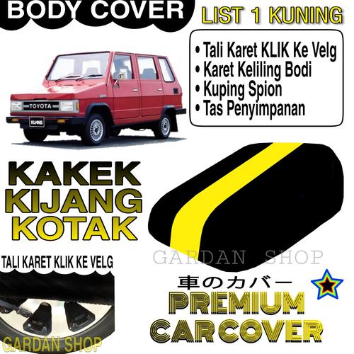 Promo Body Cover KAKEK KIJANG KOTAK List KUNING Penutup Mobil Kijang ...