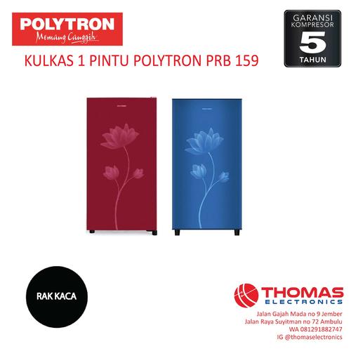 Jual KULKAS 1 PINTU POLYTRON PRB 159 KULKAS POLYTRON GARANSI RESMI ...