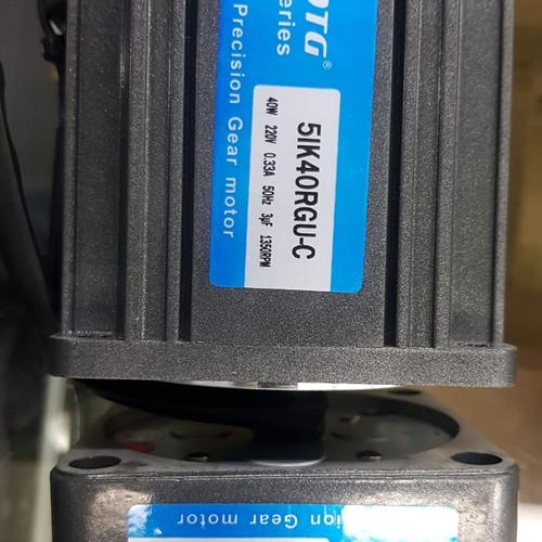 Jual Motor OTG 5IK40RGU-CF Complete Gear head + speed control - Kab ...