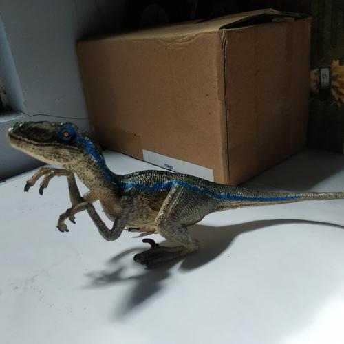 Jual Velociraptor Raptor Blue Jurassic World Dinosaur Figure - Kab ...