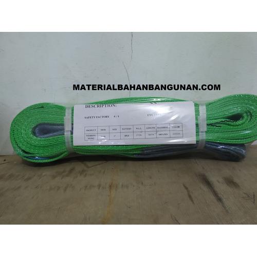 Jual Webbing Sling 2 Ton x 5 Meter Tali Bahan Pengikat Barang Berat ...