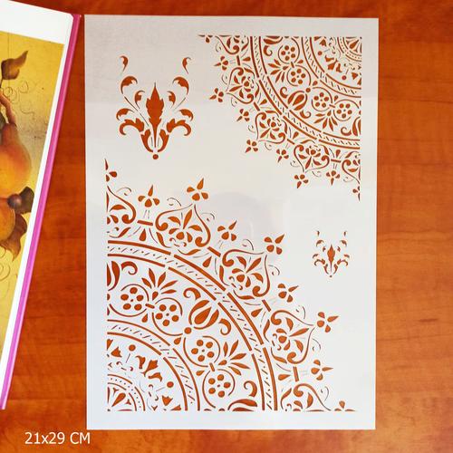 Jual STENCIL UNTUK DECOUPAGE.CETAKAN GAMBAR UNTUK LUKISAN DAN WALL ...