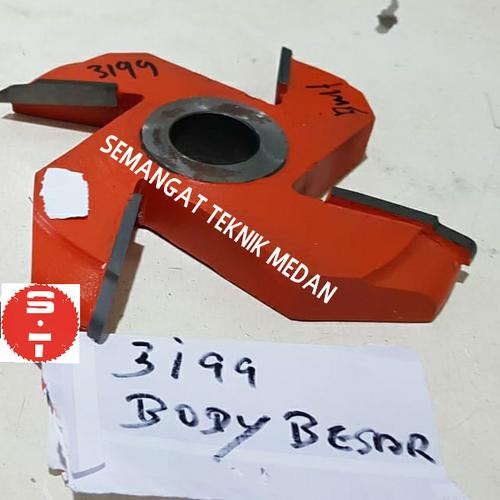Jual 3199 MATA PISAU PROFIL ROUTER SPINDLE PANEL PINTU KAYU 7" 3199 ...